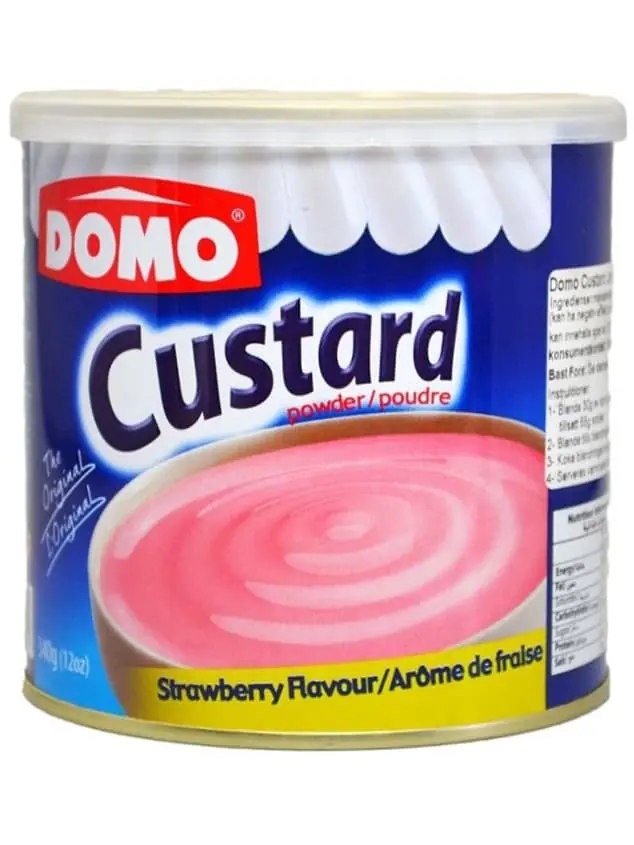 Domo | Strawberry Custard 340g x 12
