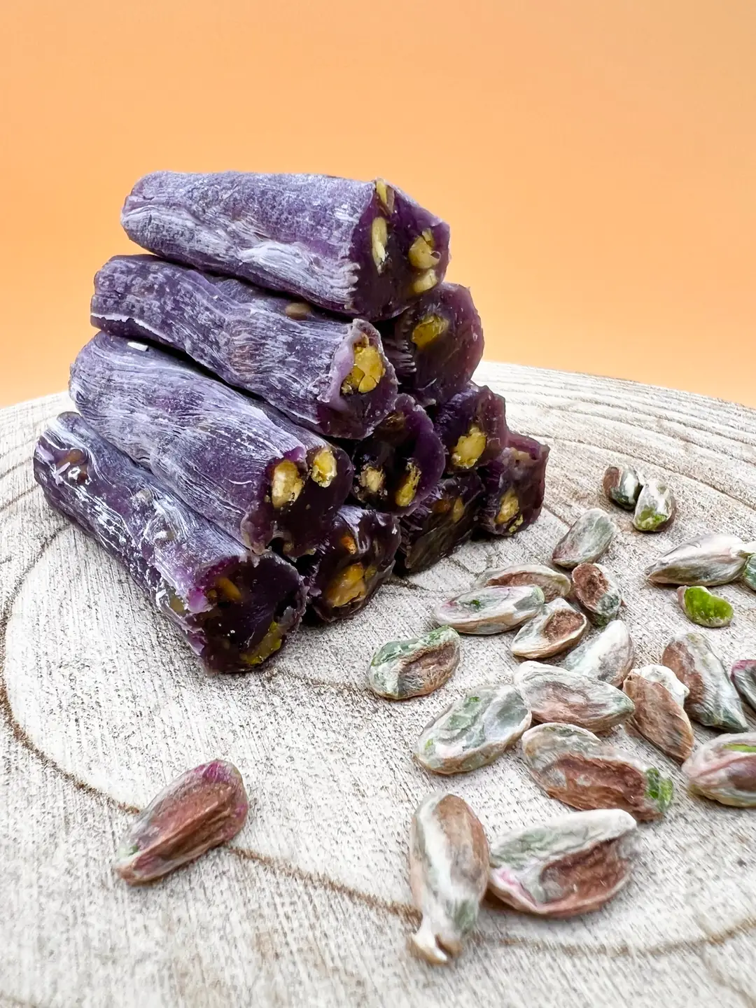 Turkish Delight Finger Lokum Pistachios and Honey 500g | Öz Natur