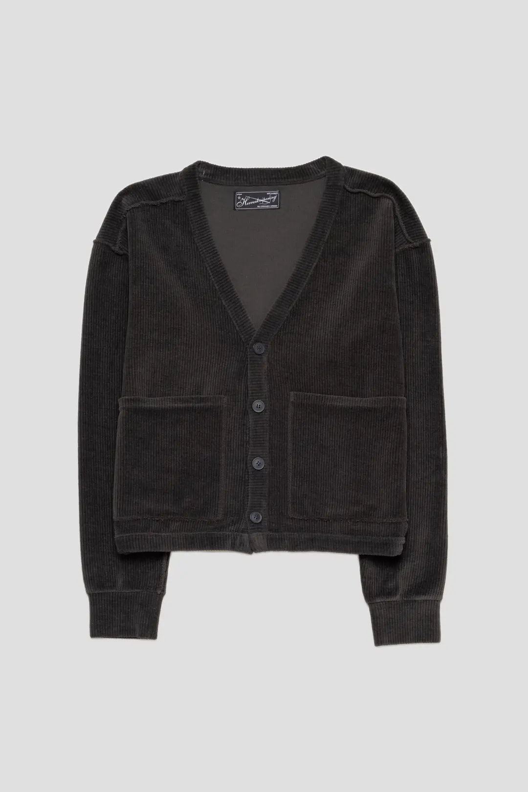 Experienced Cardigan Washed Grey | Shelter