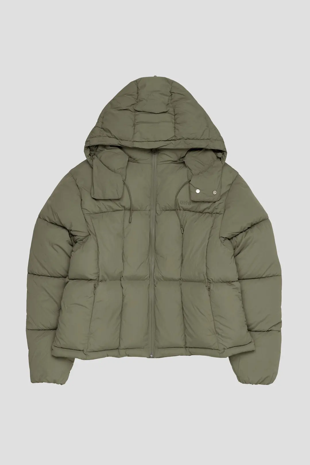 ArteSpecial Cuts Puffer Jacket Green