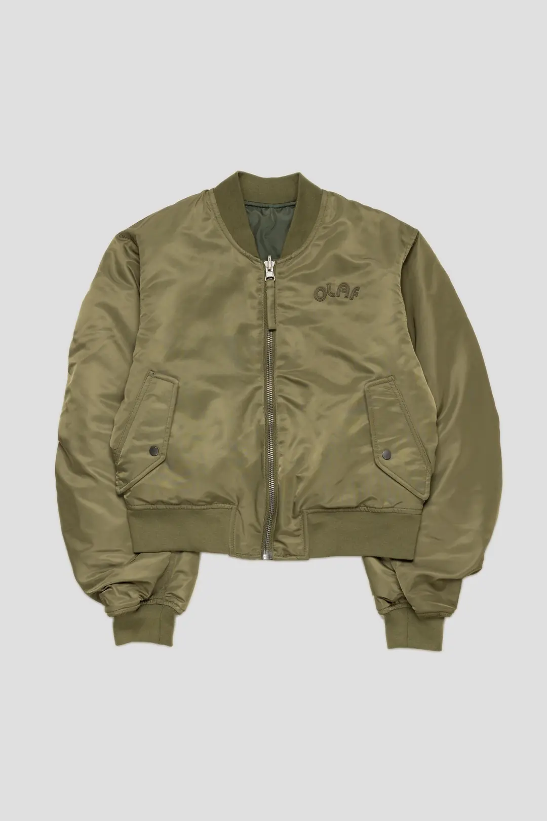 Women's Reversible Bomber Jacket Olive | Shelter