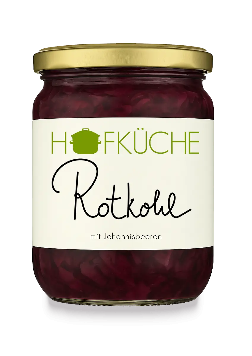 Rotkohl fix und fertig im Glas - Hofküche